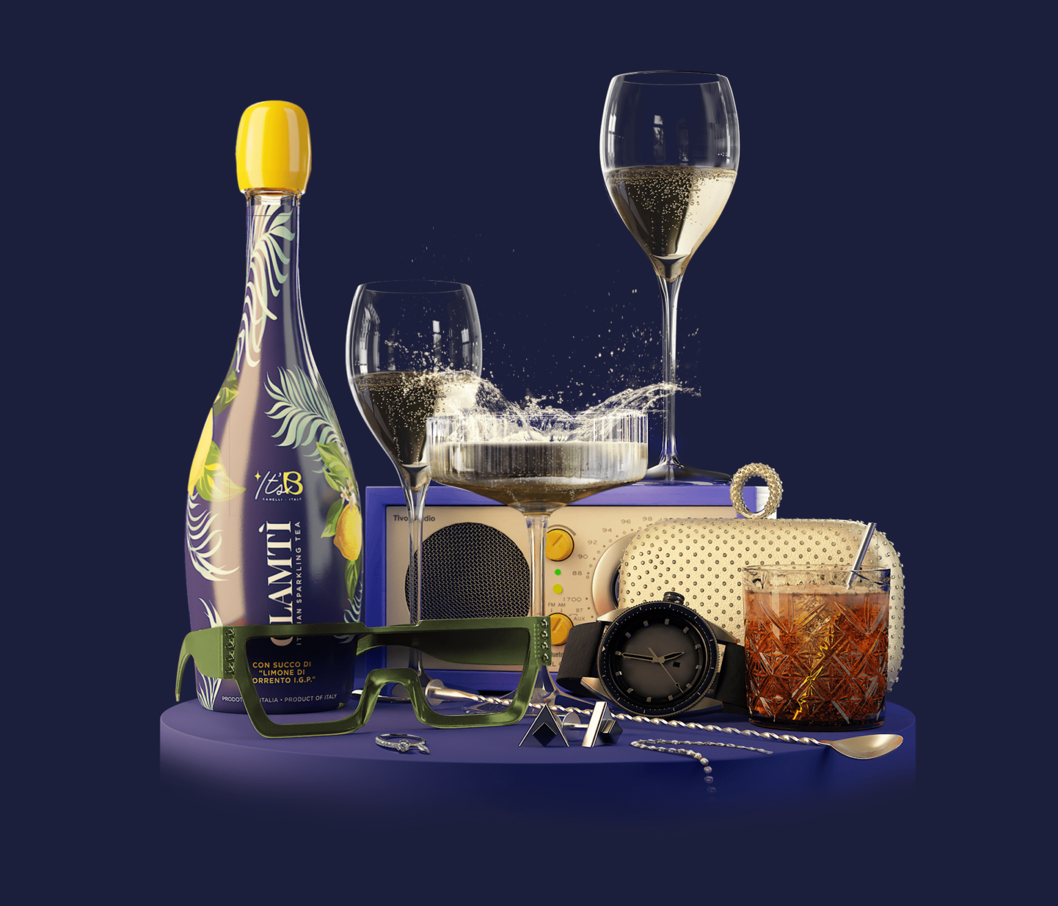 Glamtì: the first Italian Sparkling Tea